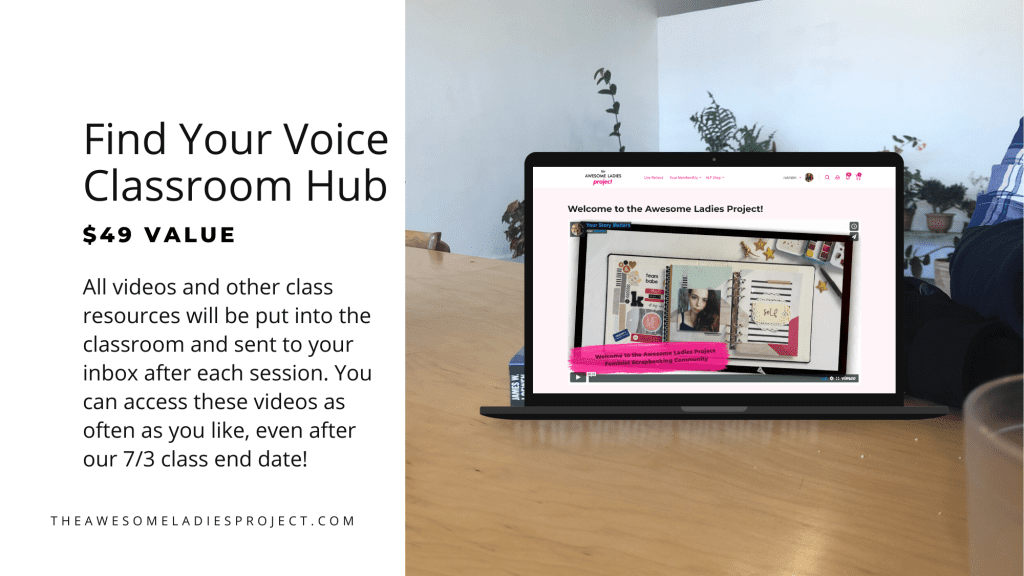 Find Your Voice – The Awesome Ladies Project