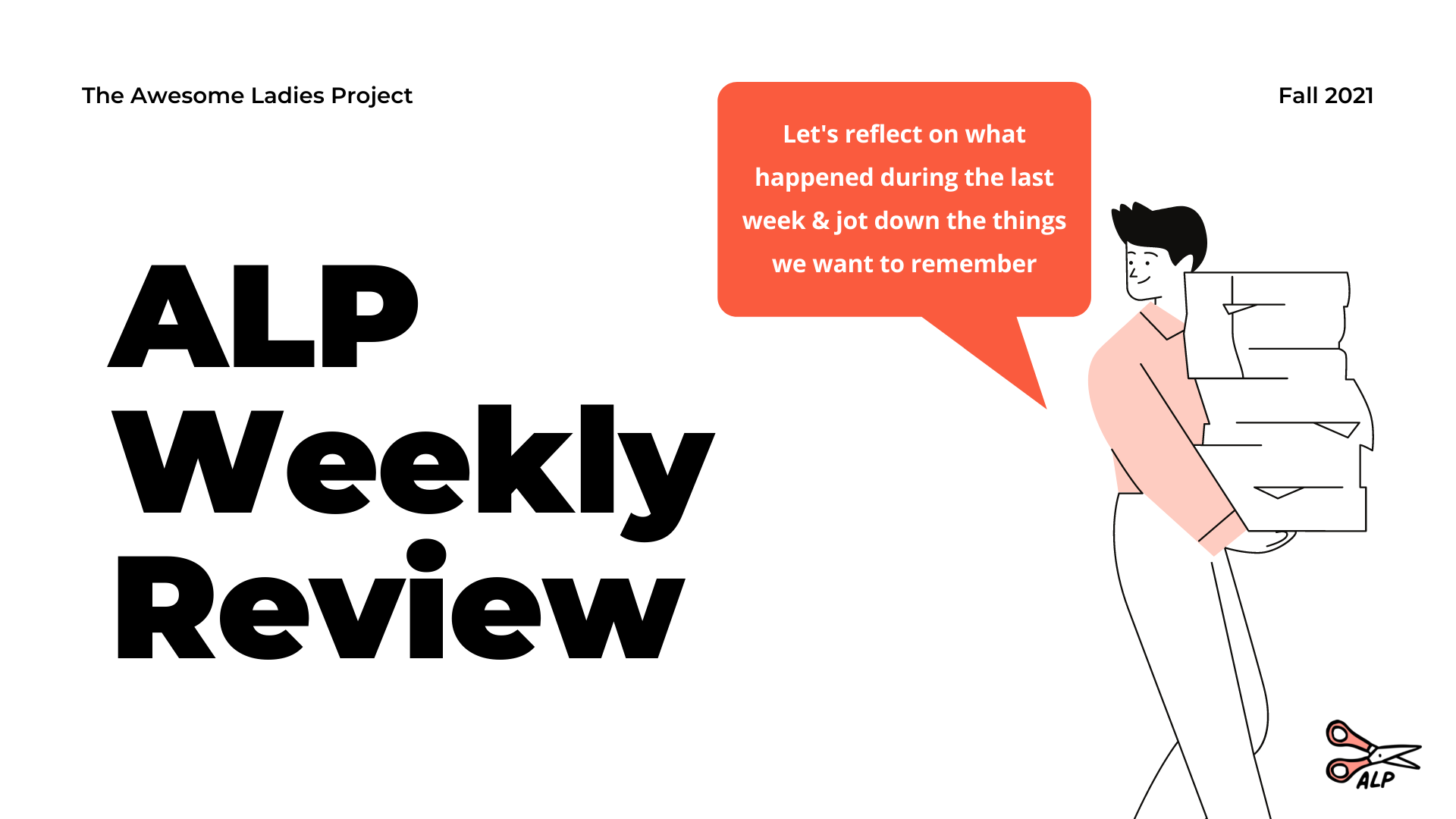 ALP Weekly Review – The Awesome Ladies Project